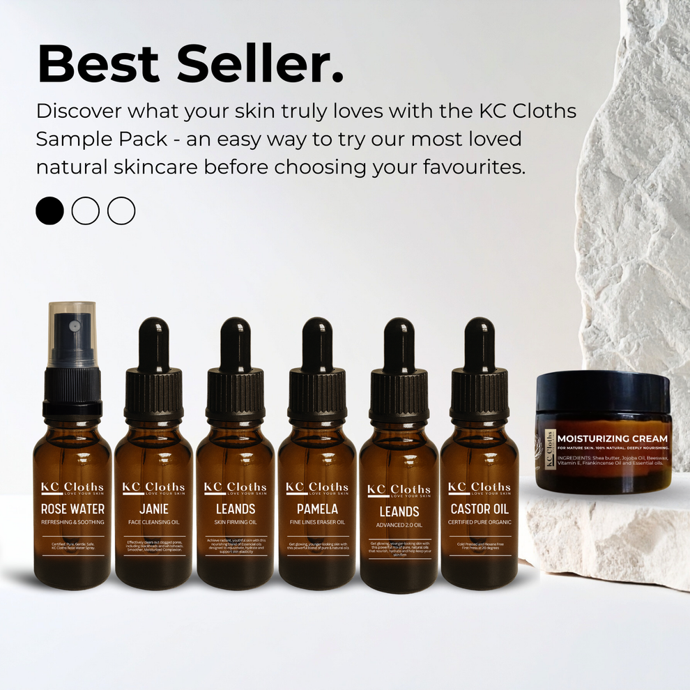 KC Cloths Skincare Sample Pack